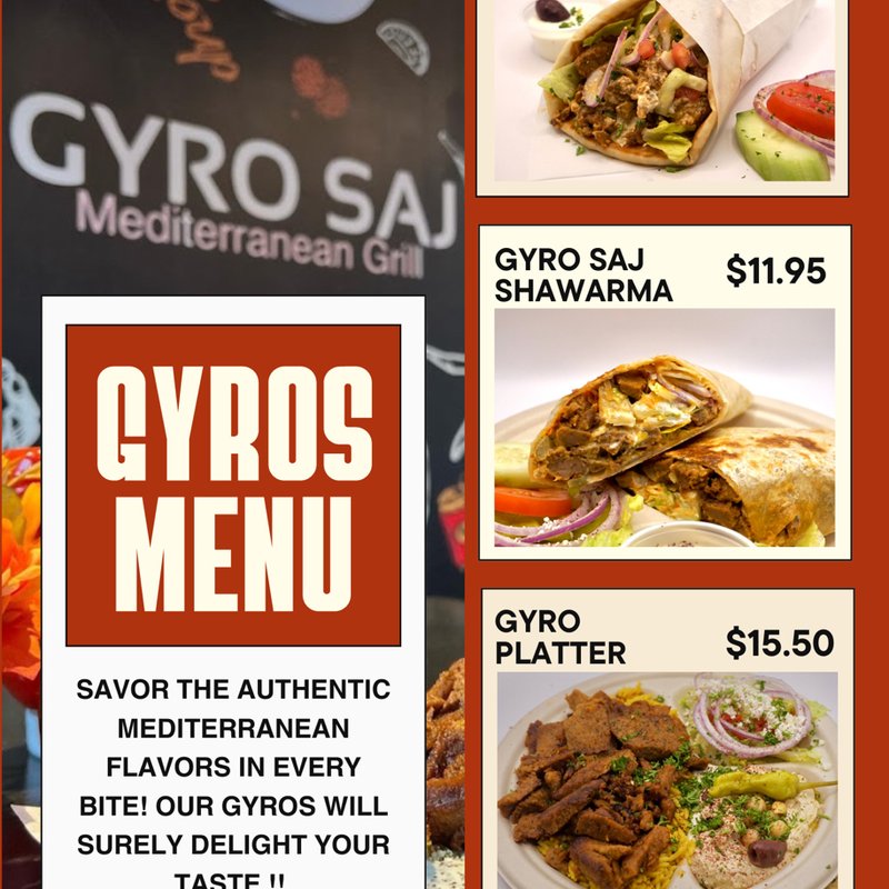 GYRO SAJ - Updated September 2025 - 183 Photos & 128 Reviews - 1301 ...