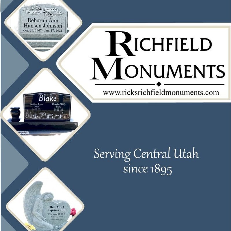 RICHFIELD MONUMENTS HEADSTONES UTAH - Updated April 2026 - 129 Photos ...