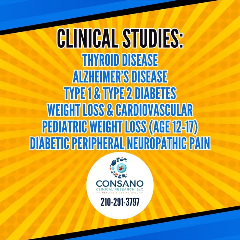 CONSANO CLINICAL RESEARCH - Updated February 2025 - 65 Photos - 4118 Pond Hill Rd, San Antonio ...