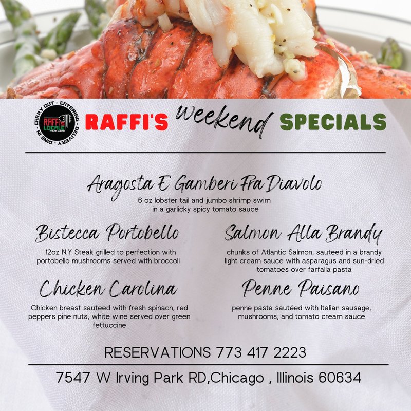 RAFFI’S LOCALE - Updated March 2025 - 104 Photos & 133 Reviews - 7547 ...