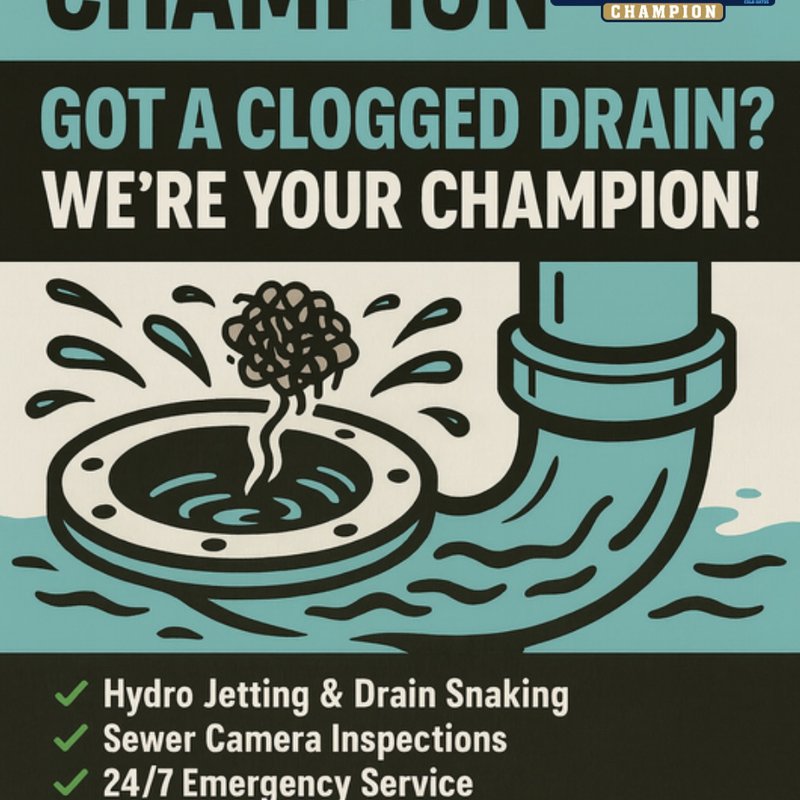 SEWER & DRAIN CHAMPION - Updated June 2026 - 37 Photos & 47 Reviews ...