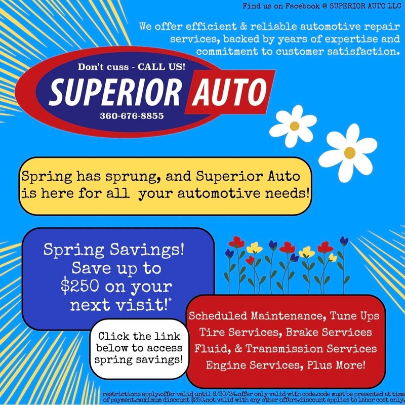 SUPERIOR AUTO REPAIR - Updated June 2024 - 16 Reviews - 1491 Old Samish ...