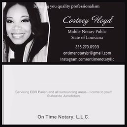 ON TIME NOTARY - Updated August 2025 - Baton Rouge, Louisiana ...