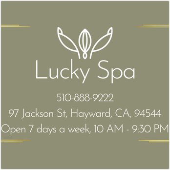 LUCKY SPA - Updated November 2025 - 97 Jackson St, Hayward, California ...