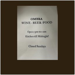 OMBRA - Updated September 2025 - 83 Photos & 23 Reviews - 27 Housatonic ...