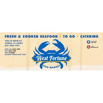 WEST FORTUNE FISH MARKET - Seafood Market at 1926 W Main St, Tampa ...