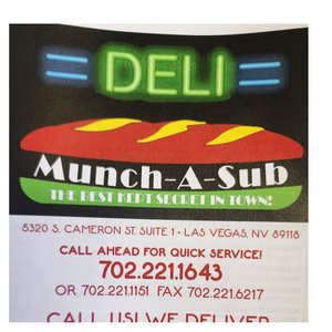 MUNCH-A-SUB - 164 Photos & 200 Reviews - 5320 Cameron St, Las Vegas ...