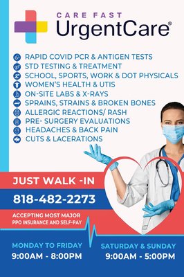 CARE FAST URGENT CARE - BURBANK - 62 Photos & 137 Reviews - 353 N Pass ...