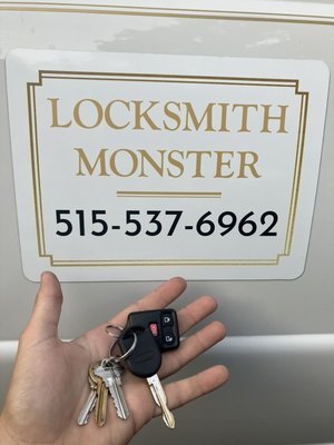 LOCKSMITH MONSTER - Updated September 2024 - Des Moines, Iowa - Keys ...