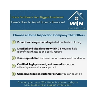 WIN HOME INSPECTION PALMETTO BAY - Request a Quote - 17 Photos ...