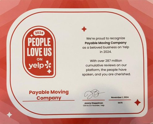 PAYABLE MOVING COMPANY - Updated January 2026 - 1423 Photos & 873 ...