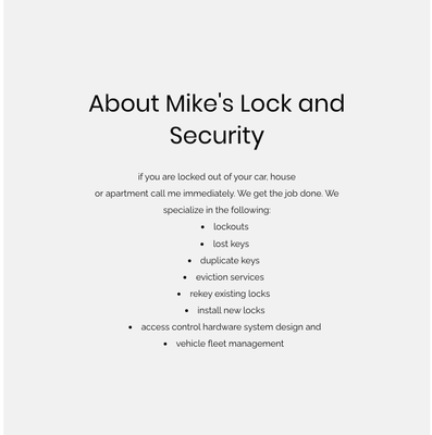 MIKES LOCK AND SECURITY - Updated September 2025 - 32 Photos & 41 ...