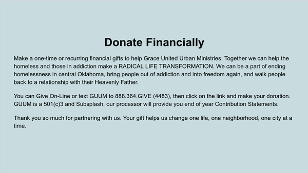 RADICAL LIFE TRANSFORMATION PROGRAM - Updated July 2024 - 105 N Main St, McLoud, Oklahoma ...