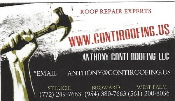 ANTHONY CONTI ROOFING with 37 real customer photos - Updated August ...