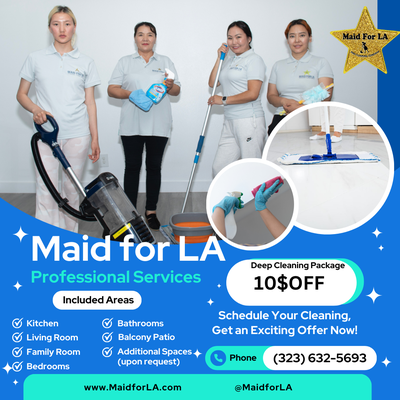 MAID FOR LA HOME AND OFFICE CLEANING SERVICE - Updated October 2024 ...