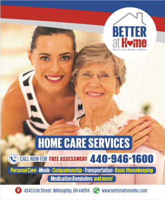 BETTER AT HOME - 4043 Erie St, Willoughby, Ohio - Personal Care ...