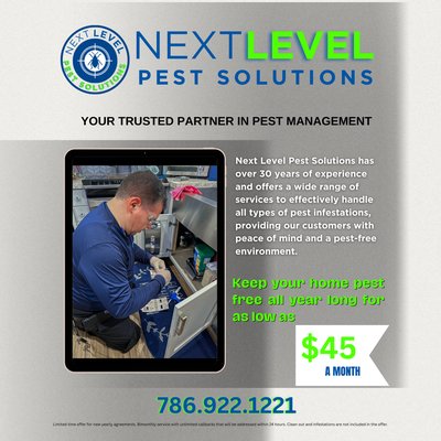 NEXT LEVEL PEST SOLUTIONS - Updated October 2025 - 22 Photos - Miami ...