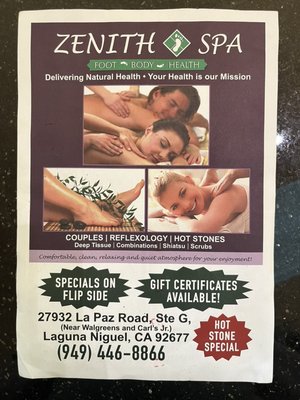 ZENITH SPA - Updated December 2025 - 21 Photos & 173 Reviews - 27932 La ...