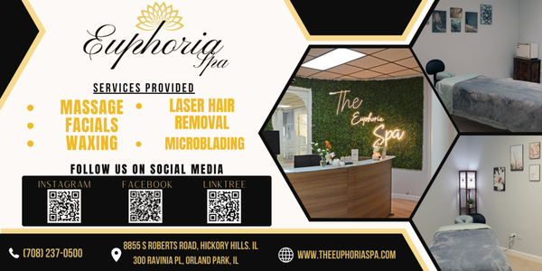EUPHORIA SPA - Updated March 2024 - 13 Photos - 8855 S Roberts Rd, Hickory Hills, Illinois ...